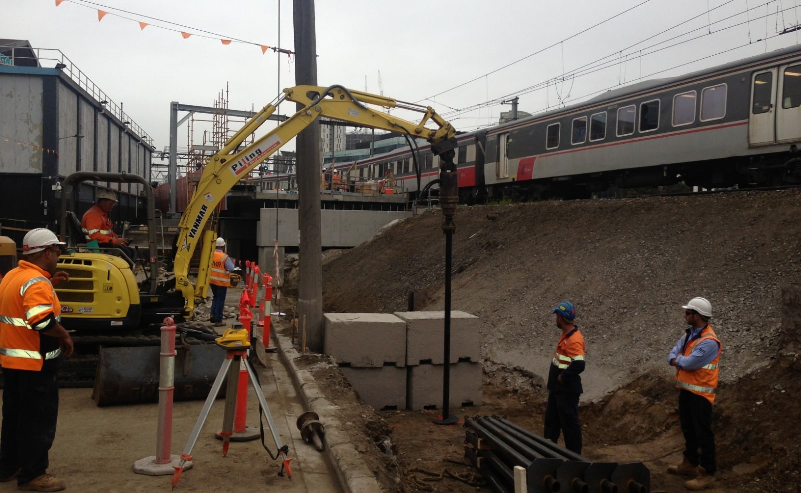 Regional Rail Link City to Maribyrnong - Piling Systems