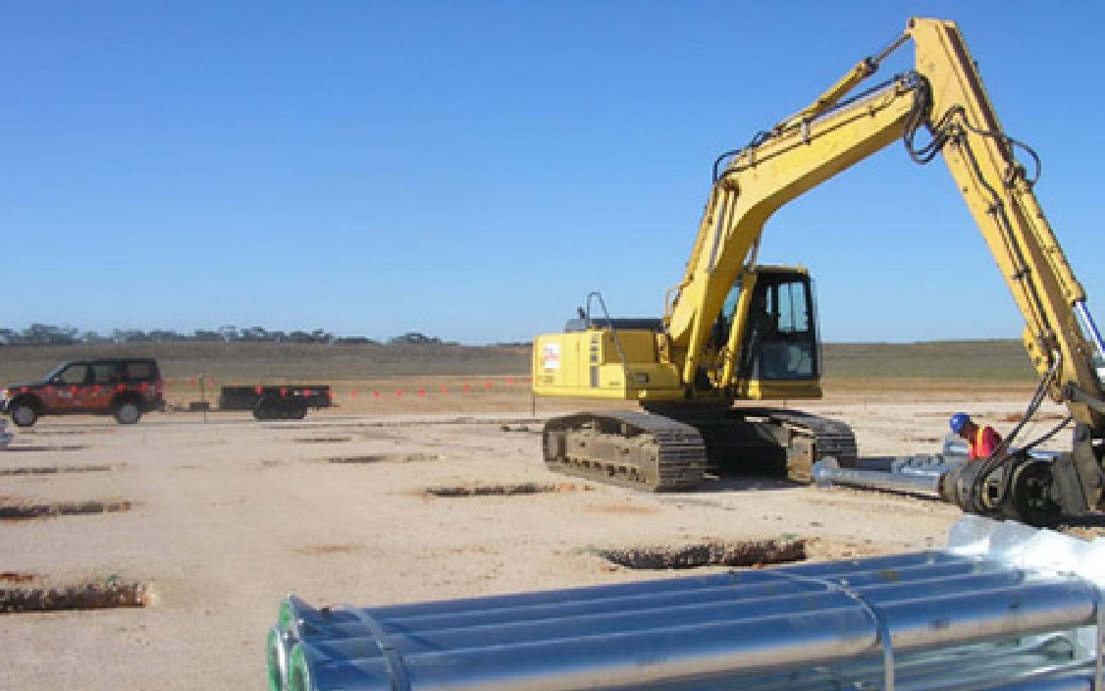 Mindarie Zircon Mine South Australia - Piling Systems