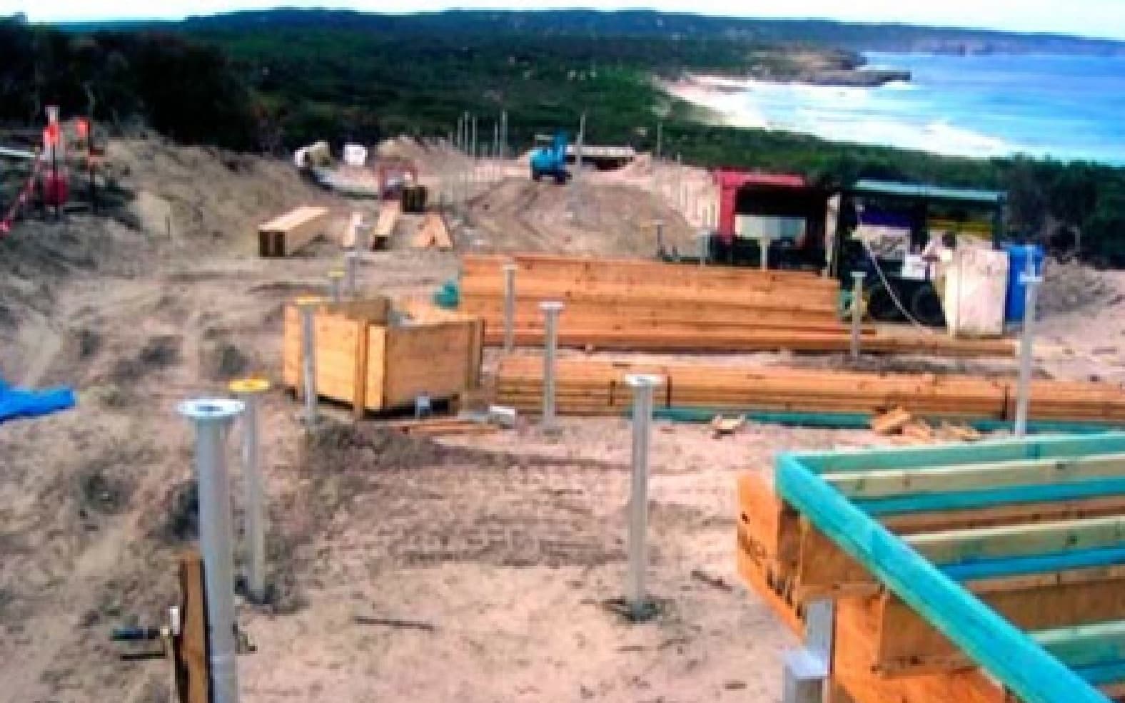 Eco Tourism Resort Kangaroo Island SA - Piling Systems